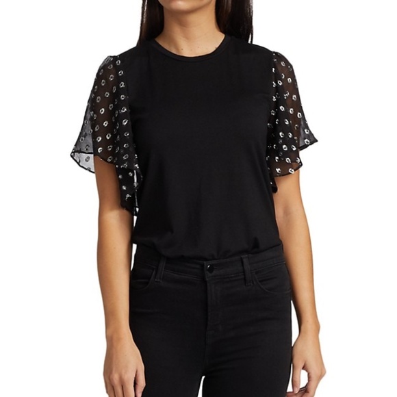 Generation Love | Tops | Generation Love Kati Frill Sleeve Top S New ...